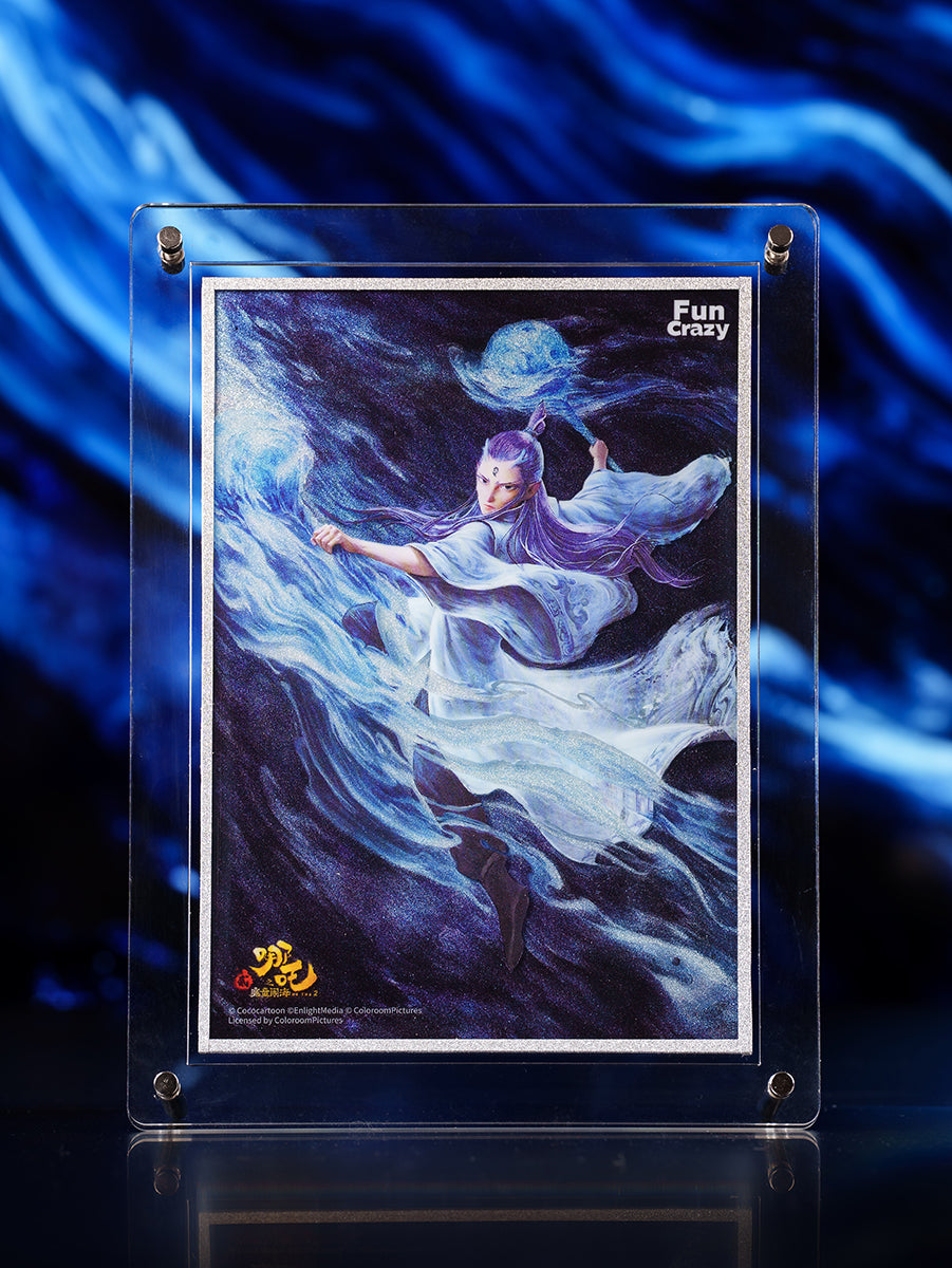 Ne Zha 2 x FUNCRAZY Official Merch - Acrylic Art Deco Poster / Postcar ...
